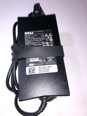 OEM Dell 130W AC Adapter 19.5V 6.7A PA-4E DA130PE1-00 Dell P/N JU012 CN ...
