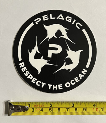 Pelagic Sport Fishing Gear Company marine Ocean Offshore Sticker Decal ...