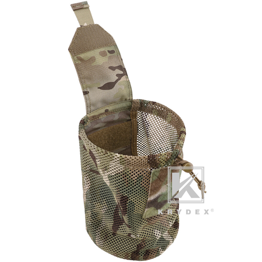 KRYDEX Tactical Mesh Dump Pouch Drop Pouch Magazine Recycling Pack ...