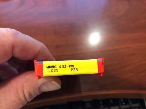 Sandvik WNMG 433-PM grade LC25 (P25) for steel carbide insert, 1 box of ...