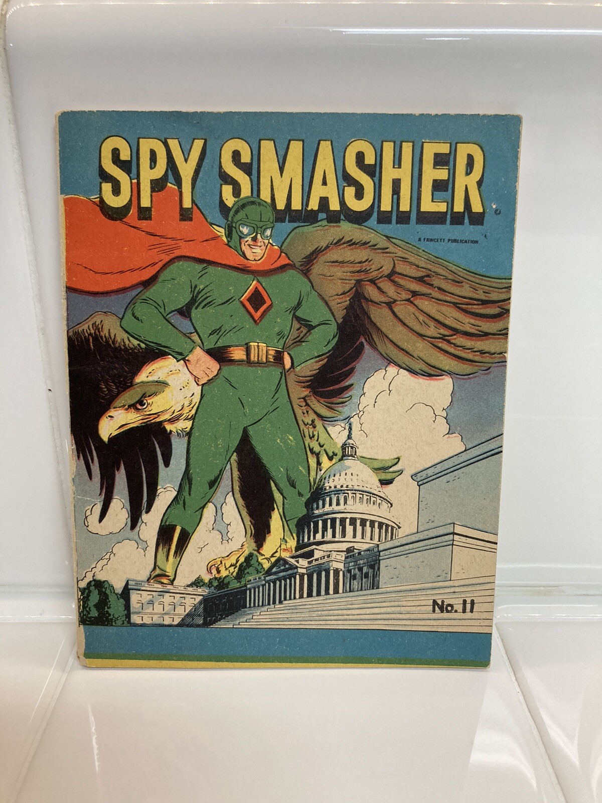 Spy Smasher Vintage mini-comic book, Fawcett Publications 1942, No 11 ...