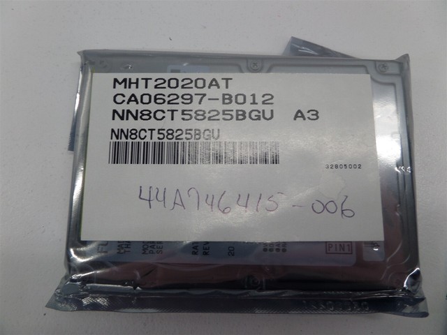 Fujitsu 20 GB,Internal,4200 RPM,2.5" (MHT2020AT) HDD for sale online | eBay