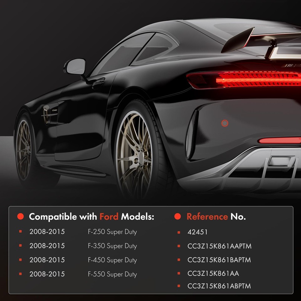 4Pcs Rear Parking Backup Sensor Bracket Retainer Bezel for Ford F-250 ...