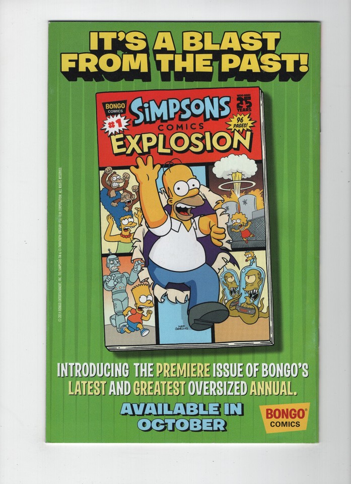 Simpsons Comics #215 Homer Donuts Cover Bongo Comics 2014 | eBay