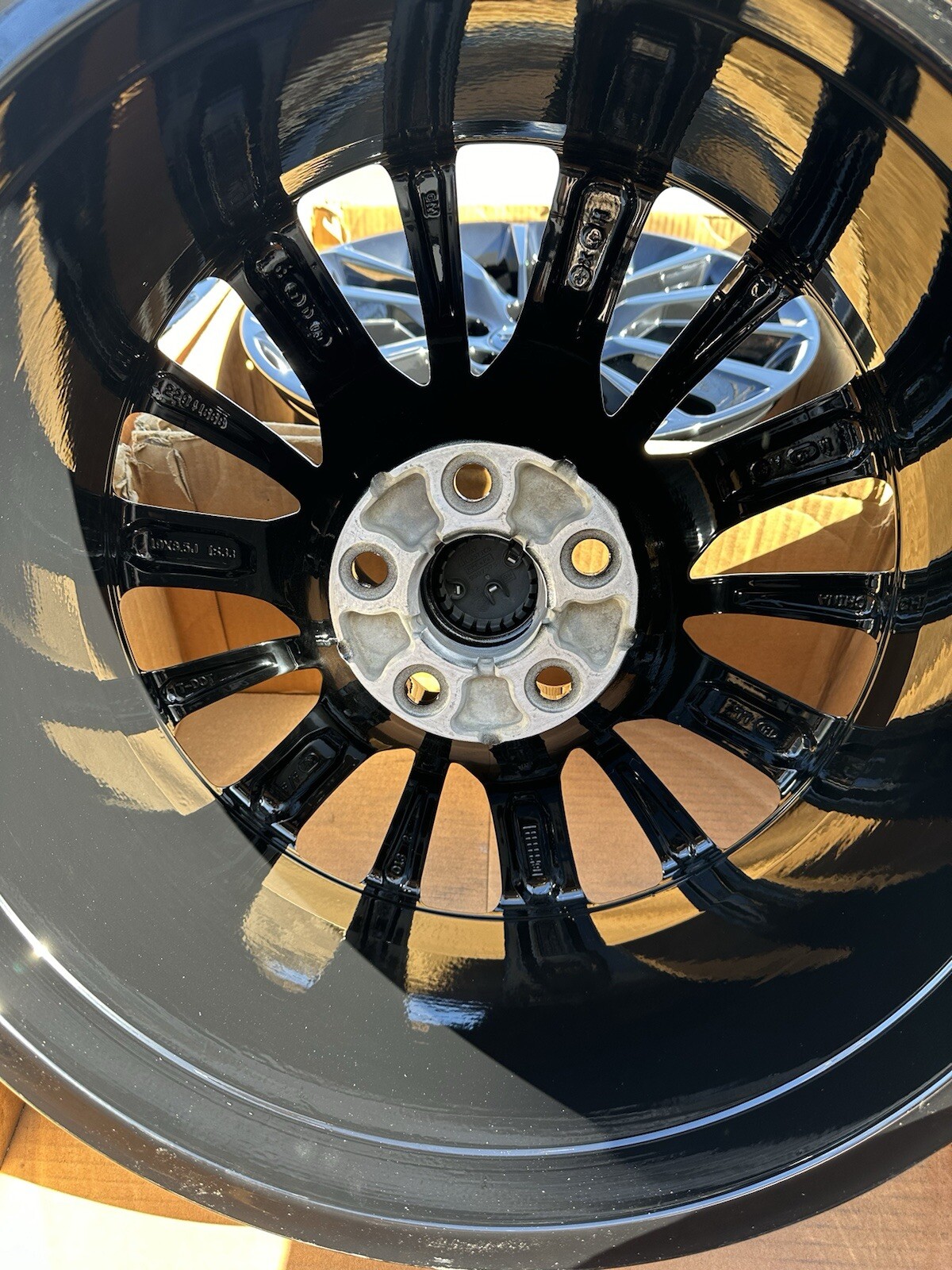 19" Cadillac CT6 XTS Factory Wheels Gloss Black OEM GM Set 4762 | eBay