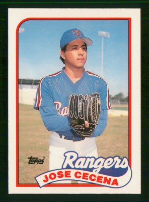 JOSE CECENA 1989 TOPPS TIFFANY 89 NO 683 NRMINT+ 17453 | eBay