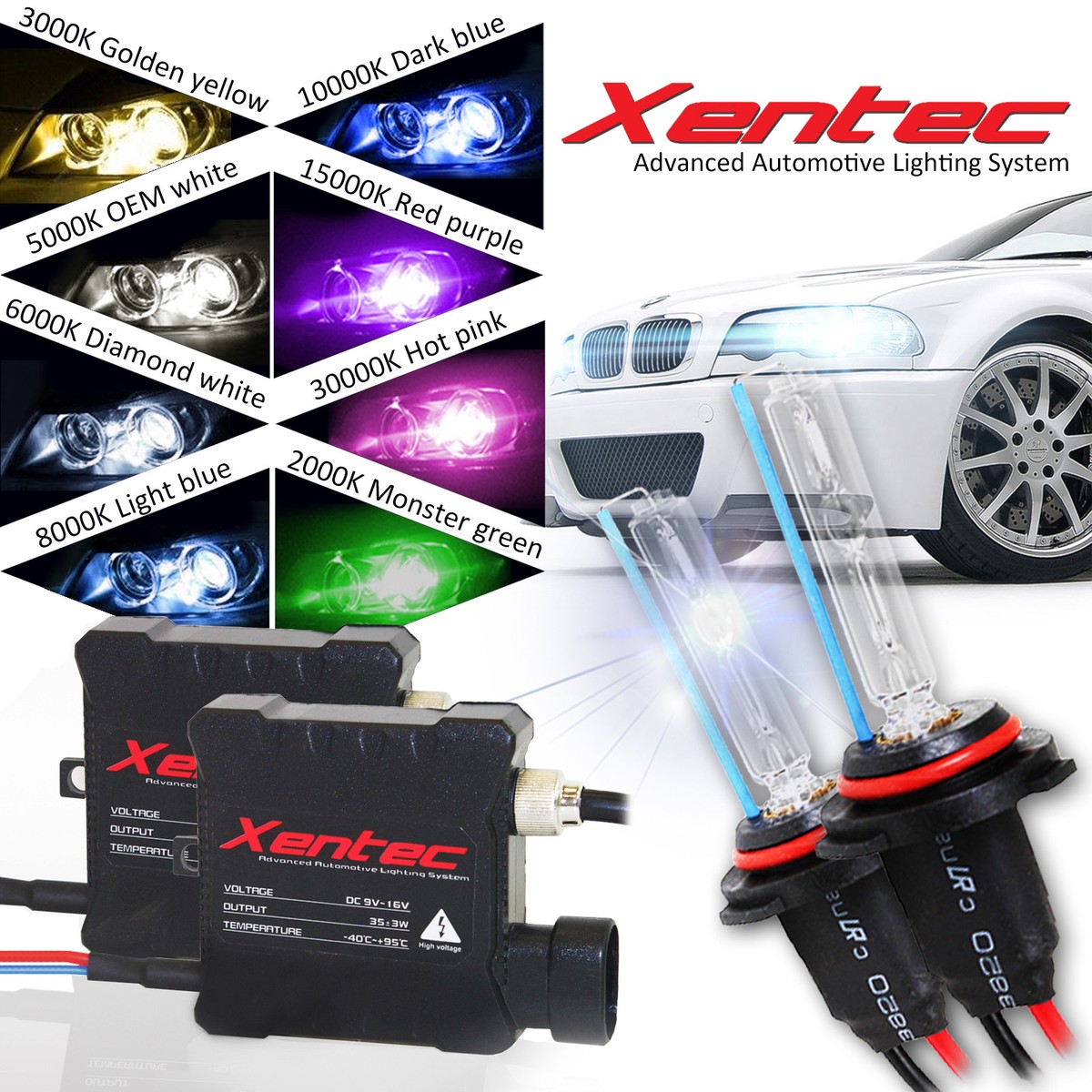 Xenon Hid Light Kit From Japan Denso OEM D2S HID Ballasts DDLT002