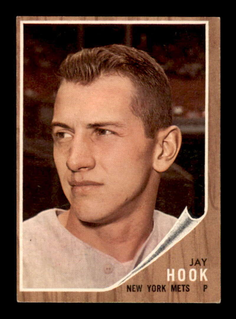 1962 Topps #94 Jay Hook VGEX Mets 565721 | eBay