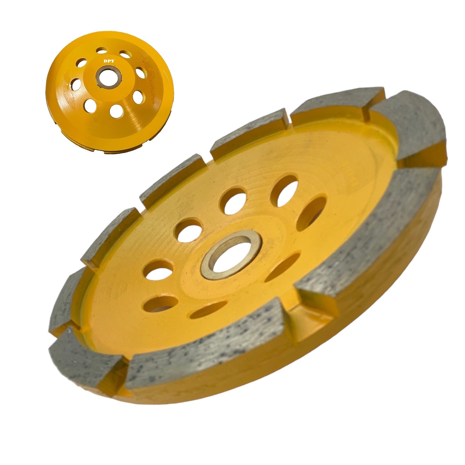 4.5" Diamond Concrete Grinding Cup Wheel Single Row Angle Grinder 18 ...