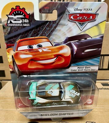 Disney Pixar Cars RS 24h Endurance Race SHELDON SHIFTER Diecast Next ...