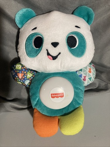 Fisher-Price Linkimals Play Together Panda Musical Plush Light Up ...