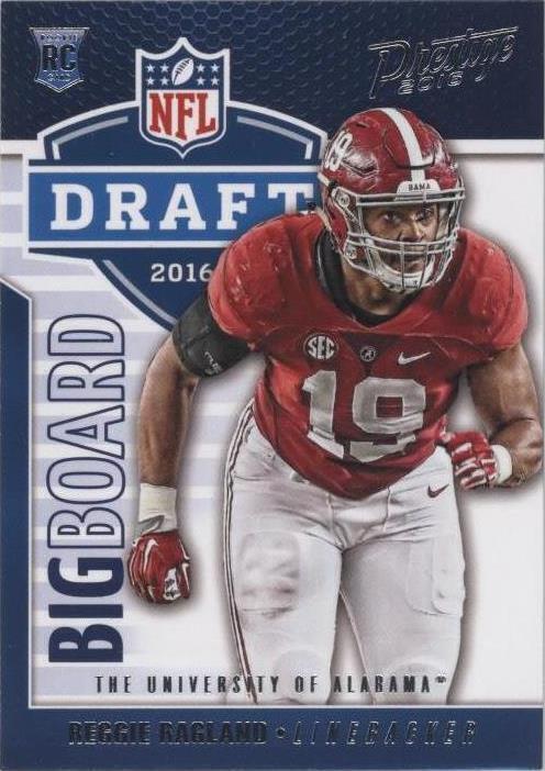 2016 Panini Prestige - Draft Big Board Reggie Ragland #14 (RC) for sale ...