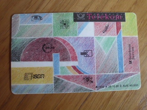 A 35 10.91 , Telefonkarte, Telekom, TK, ".Aufl. 40000 | eBay.de