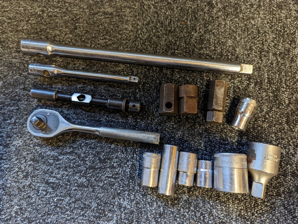 VINTAGE BRITOOL 1/2" AF MASTER SOCKET WRENCH SET | eBay UK