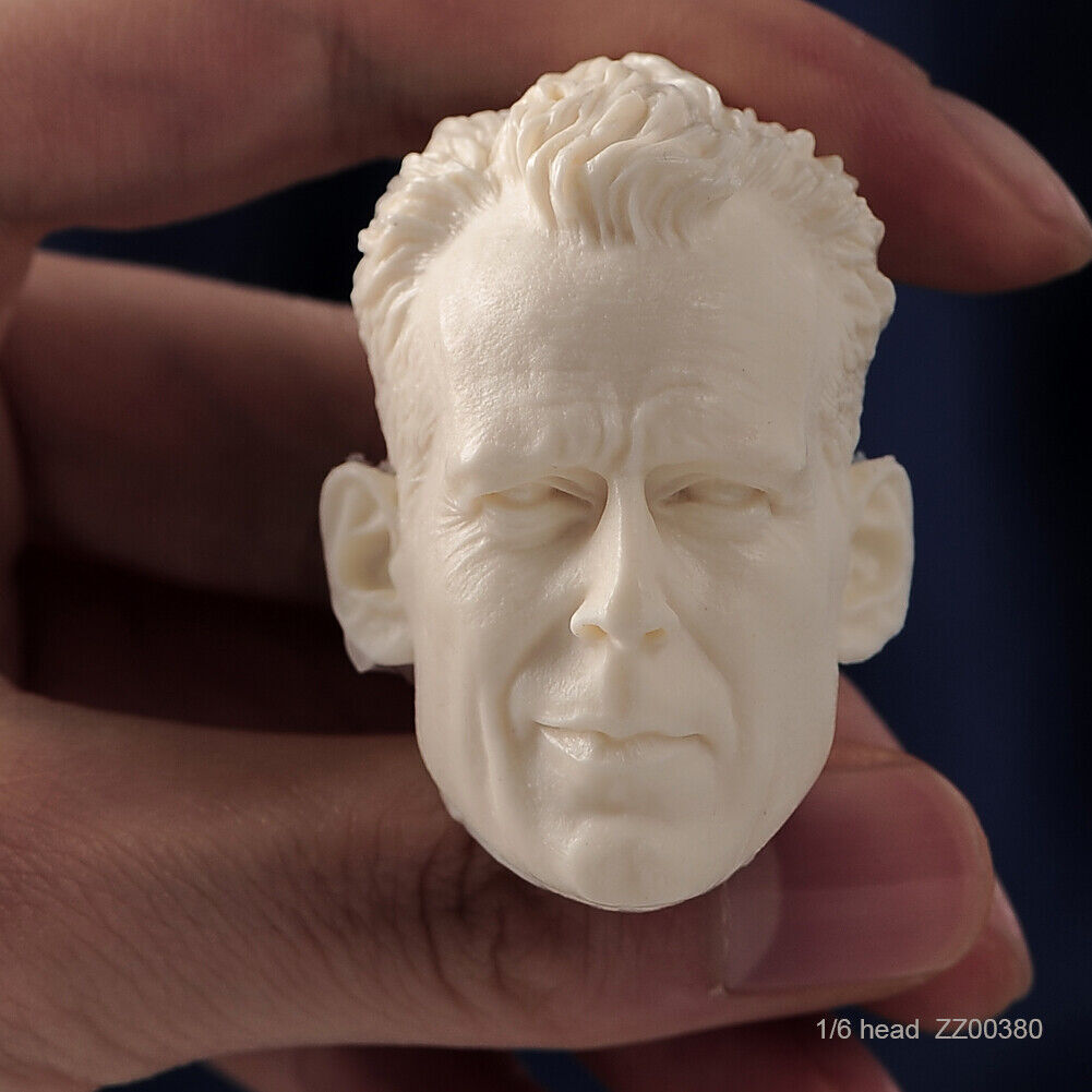 1/6 Head Sculpt Bruce Willis DIY Model Fit 12in Male Action Figure Soldier Doll | eBay