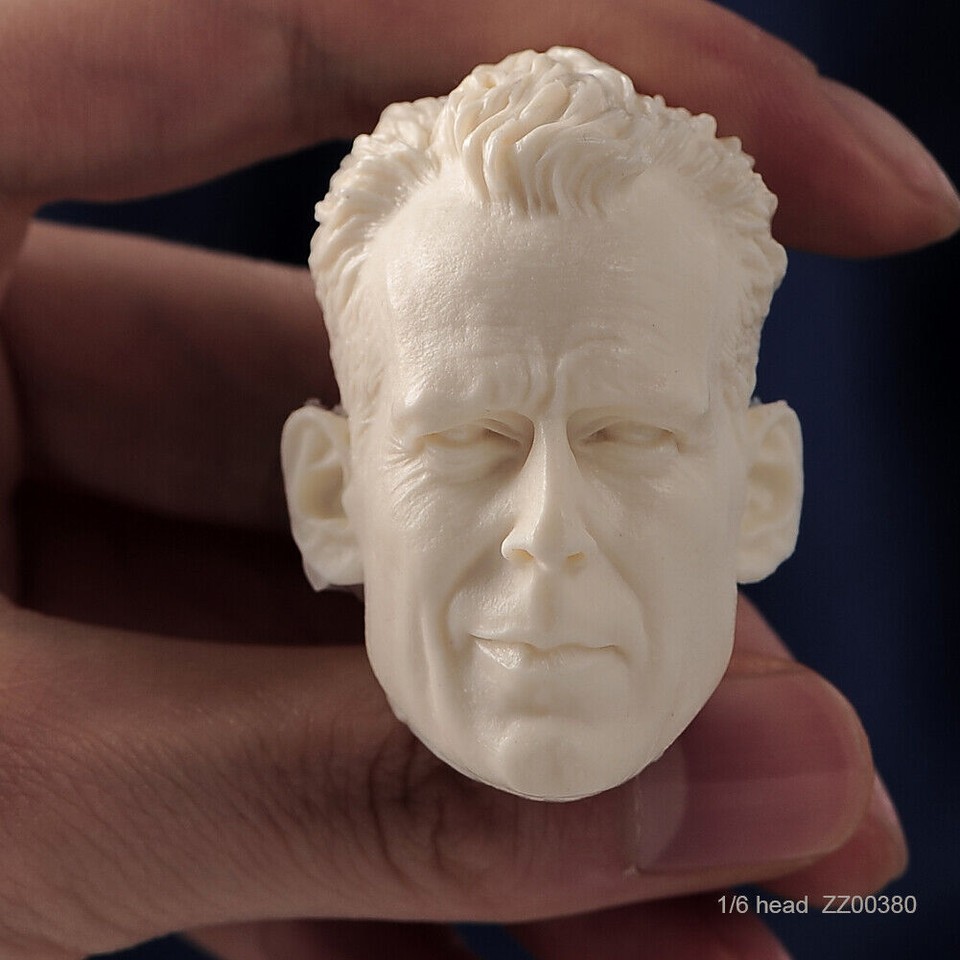 1/6 Head Sculpt Bruce Willis DIY Model Fit 12in Male Action Figure ...