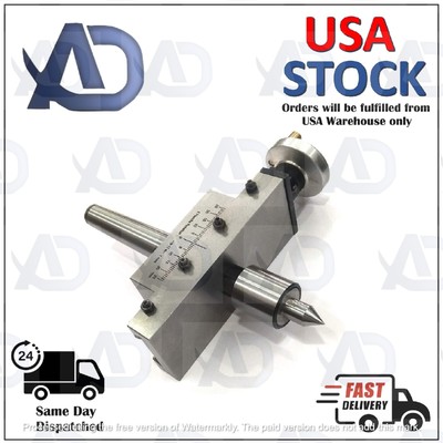 Taper Turning Attachment Live Center Lathe Tailstock Morse Taper (USA ...