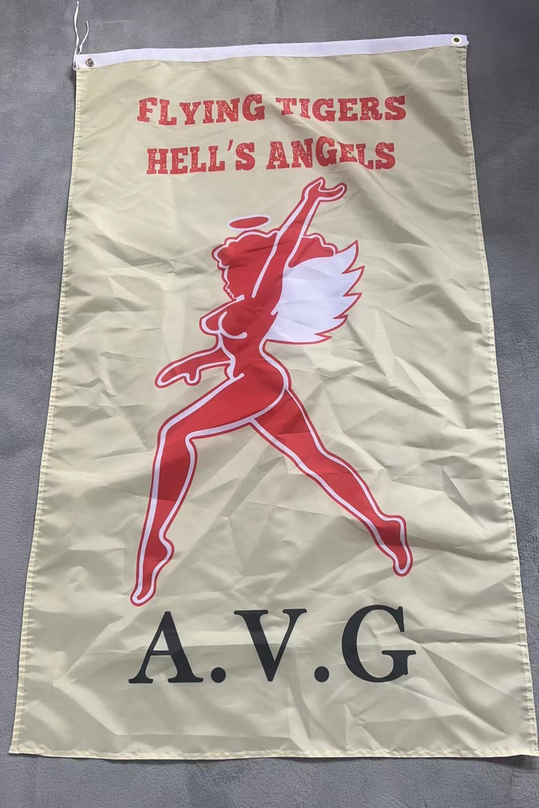 USAF 3rd Pursuit Sqn "Hell's Angels" AVG Flying Tigers 3x5 ft Flag ...