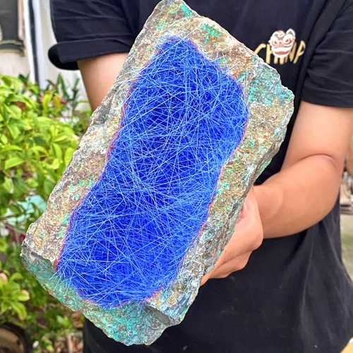 8.19LB Natural Goethite Crystal Quartz Energy Ore Healing Mineral ...