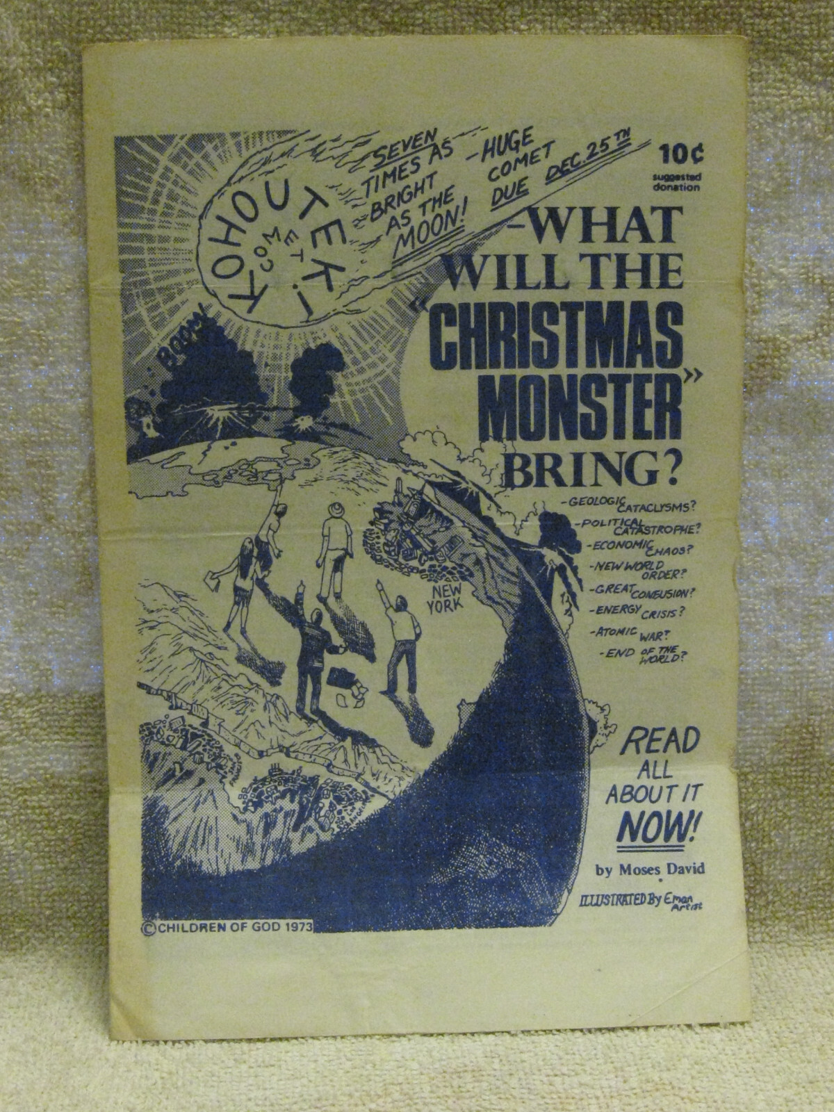 Mo Letters - "What Will the Christmas..." by Moses David [Berg ...