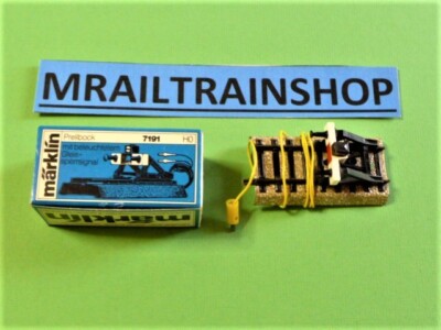 7191 MARKLIN HO - STOOTBLOK+ LICHT/BUTOIR + LANTERNE OVP (A2300131) | eBay