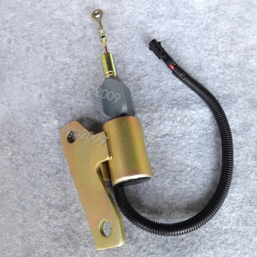 3991625 24V Fuel Flameout Solenoid Valve 5267132 24V for Cummins 6BT 5 ...