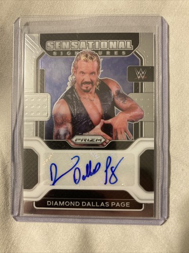 Diamond Dallas Page DDP 2022 WWE Panini Prizm Sensational Sigs ...