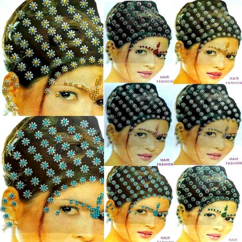 Haarschmuck Body Hair Sticker Braut Bridal Hochzeit Schmuck Wedding ...