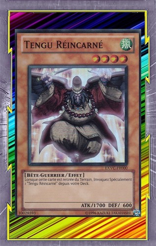 Tengu Reincarnated EXVC-FR000 Wind Beast-Warrior Effect Level 4 YGO | eBay