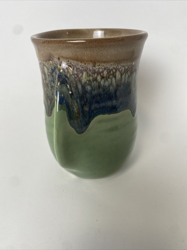 Neher Pottery Coffee Mugs Right Hand Warmer Tea Cups 'Clay in Motion' 5 ...