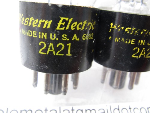 WESTERN ELECTRIC PAIR 2A21 | eBay