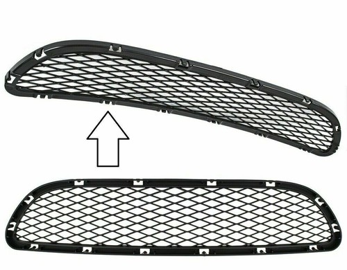 GRILLE PARE CHOCS POUR BMW 3 E90 / E91 (2008-2012) AVANT MILIEU NOIR ...