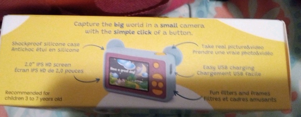 KIDAMENTO KIDS DIGITAL CAMERA & VIDEO CAMCORDER MODEL C MIKAYO BEAR ...