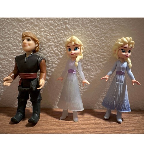 Lot of 6 Disney Frozen Figurines 2 Trolls Big Small Olaf Christof 2 ...