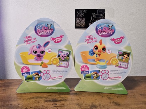 NEW Littlest Pet Shop Set Springtime Fun Eggs Series 3 G7 Bunny #49 ...