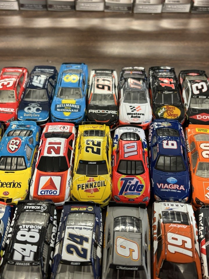 Nascar Diecast LOT Of 44 Random Loose 1/64 | eBay