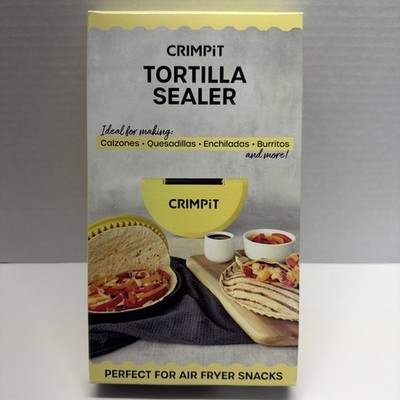CRIMPiT Crimper for Wraps Burritos Calzones Enchiladas Tortilla Sealer ...