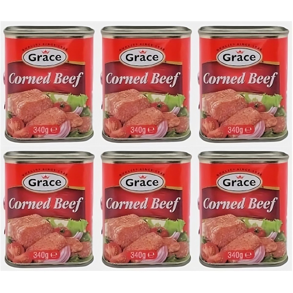 Grace 100% corned beef 340g 3 pack Convenient & Versatile Product | eBay