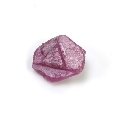 80.85cts Natural RECORD KEEPER Red RUBY Triangle Formative Specimen 39 ...