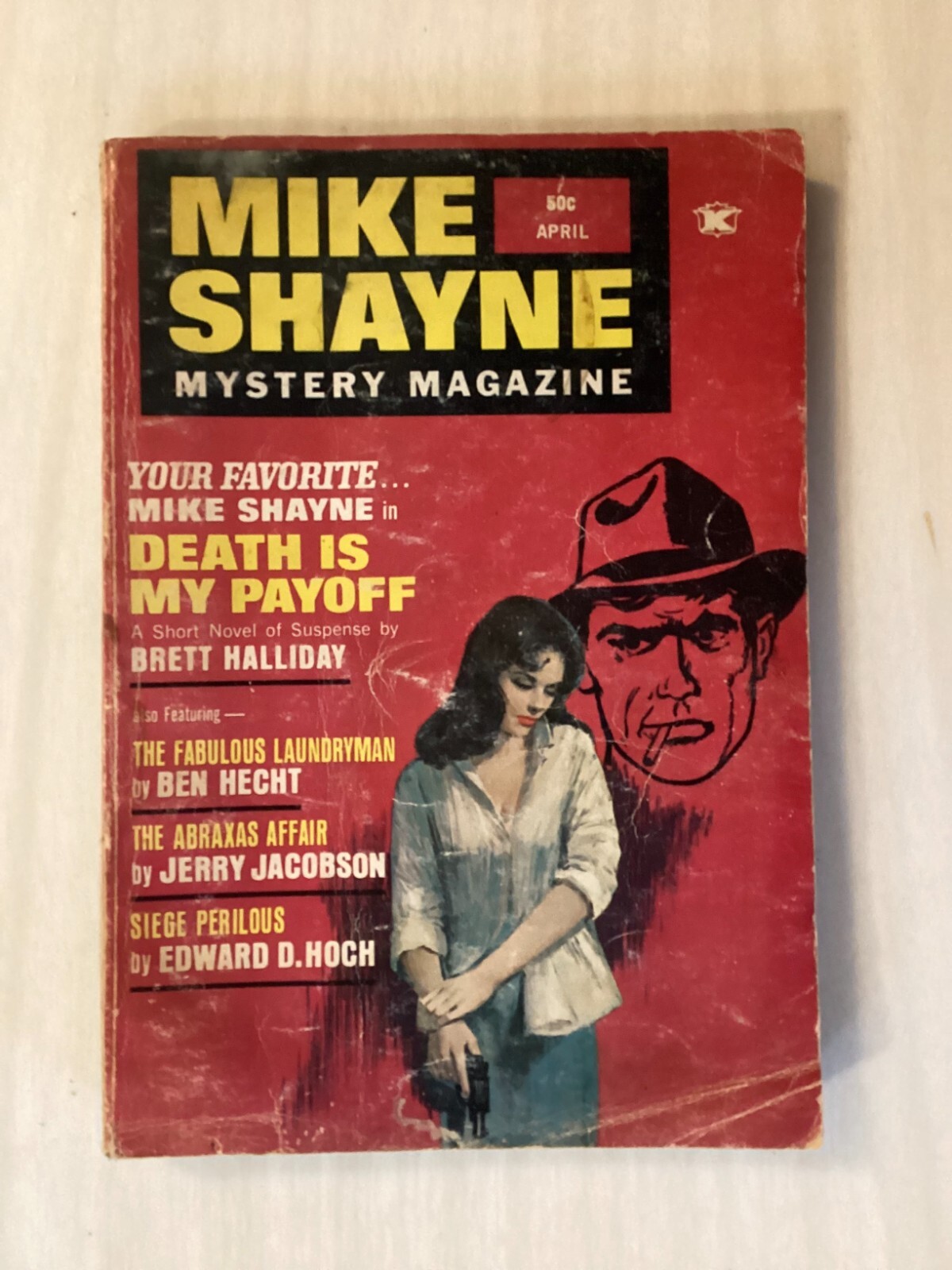 MIKE SHAYNE MYSTERY MAGAZINE - April 1971 - BEN HECHT, GARY BRANDNER, 7 ...
