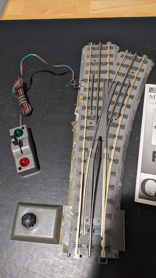 MTH O Gauge RealTrax O72 Switch Track Set 40-1020 40-1021 | eBay