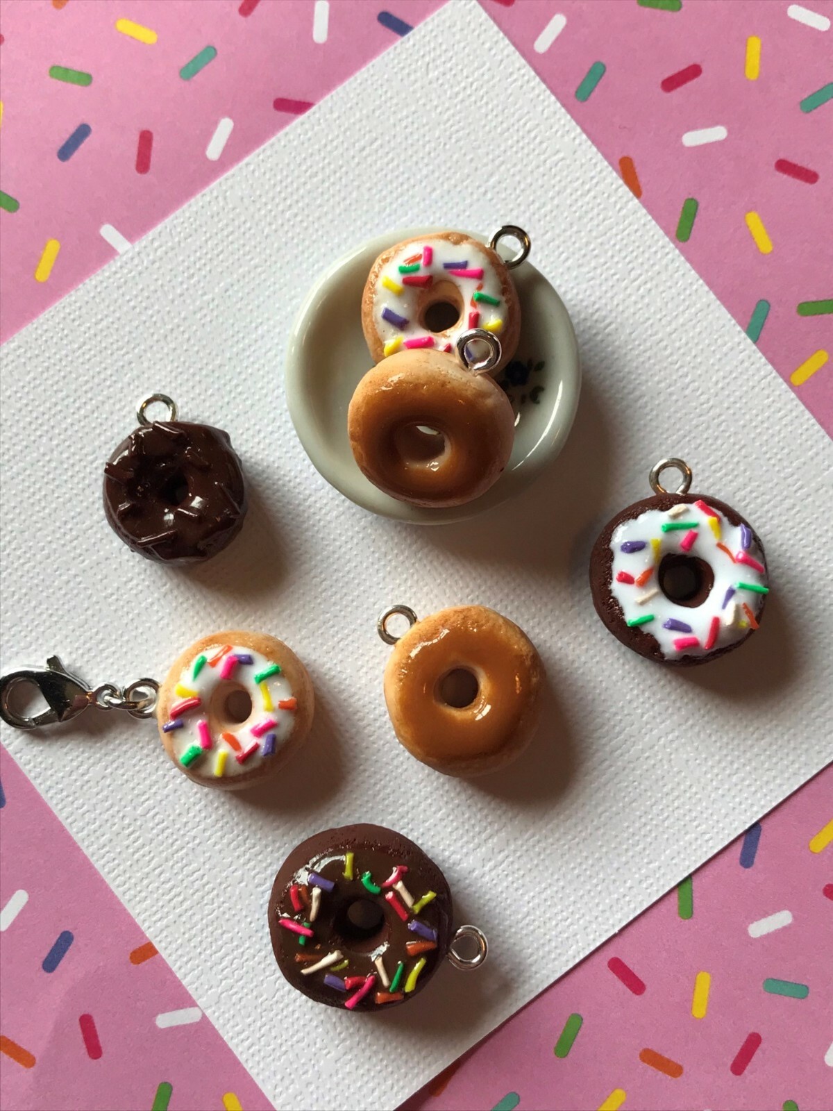 Polymer Clay Charms Collection