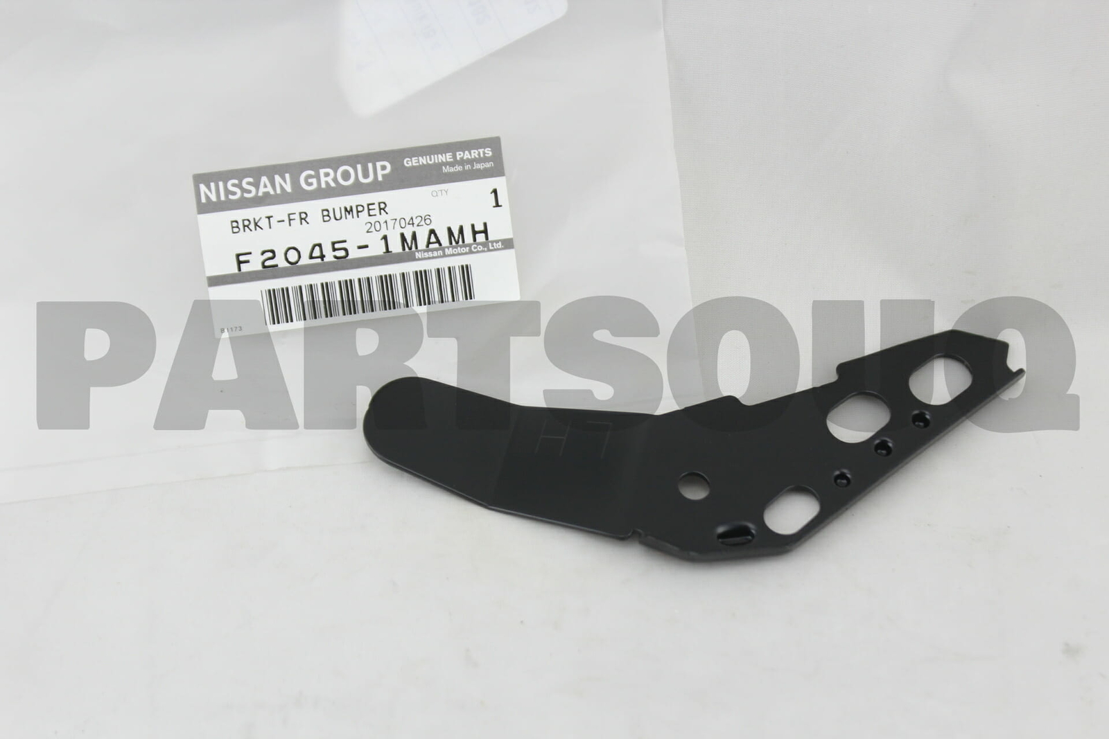 F20451MAMH Genuine Nissan BRACKET-FRONT BUMPER,LH F2045-1MAMH | eBay