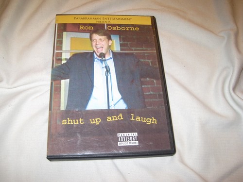 RON OSBORNE Shut Up And Laugh (2005) DVD Private Stand-Up Comedy w ...