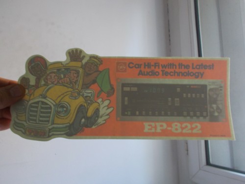 Sticker Vintage Radio Ten EP-822 | eBay