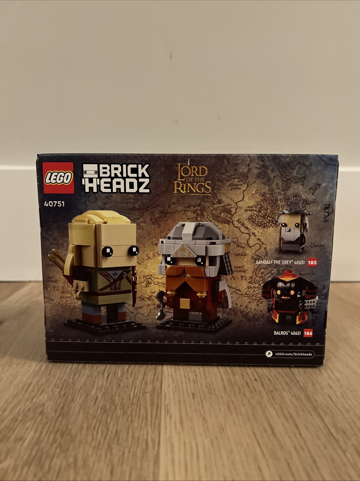 LEGO BrickHeadz 40751 | Legolas & Gimli | The Lord of the Rings | New ...