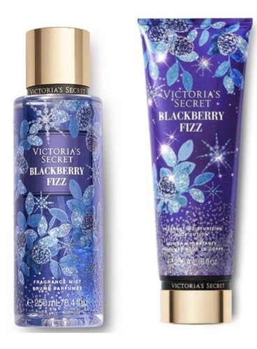 VICTORIA'S SECRET BLACKBERRY FIZZ FRAGRANCE BODY MIST AND LOTION SET ...