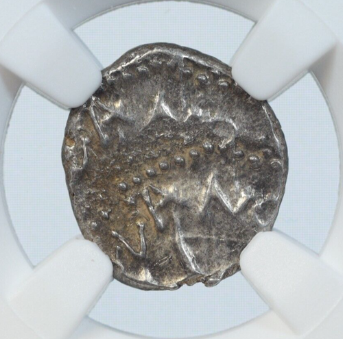 Gaul Sequani Celtic AR Quinarius Silver Double Struck Coin Mid 1st C ...