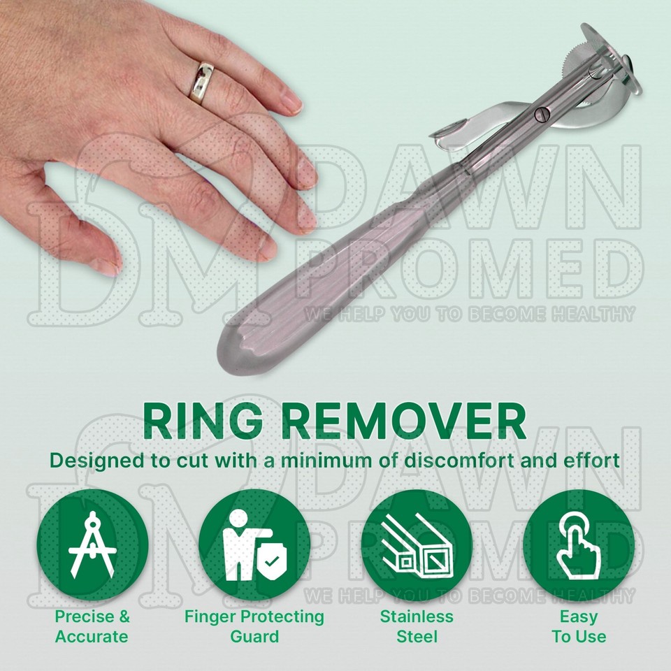 Finger Ring Cutter Remover 6.5" Hollow Handle EMT Rescue First Aid ...