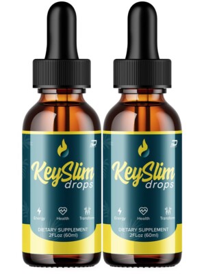 (2 Pack) KeySlim Metabolism Drops Liquid Supplement-Key Slim Weight ...